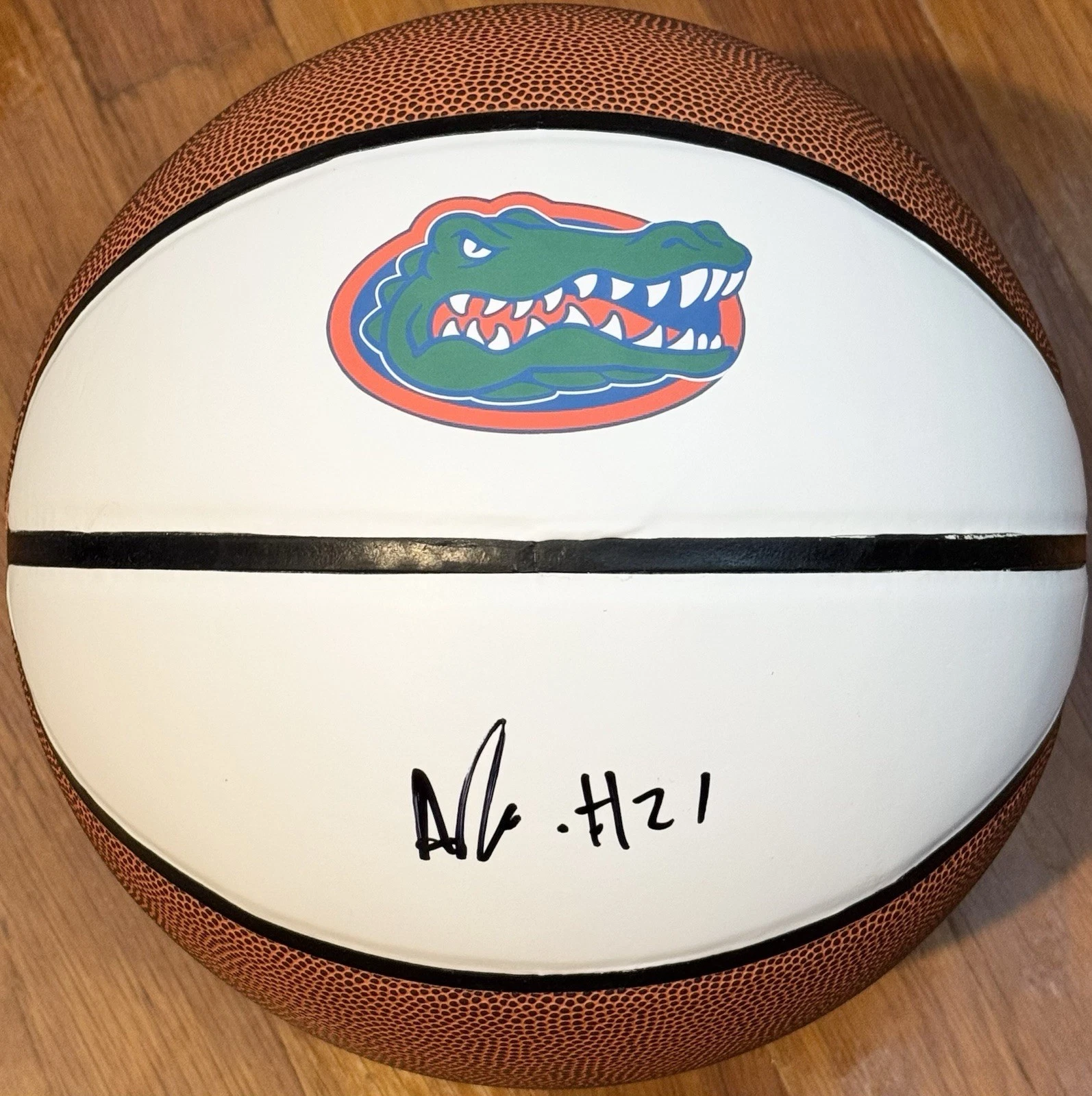 Alex Condon Signed Autographed Florida Gators Logo Basketball JSA COA ...