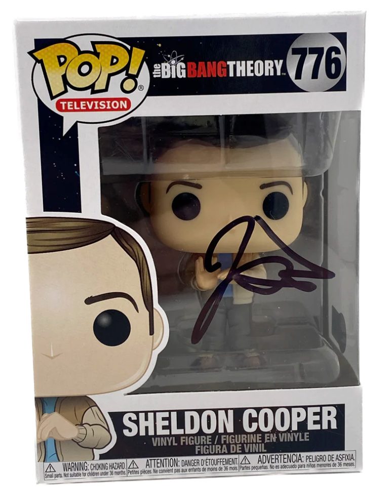 Iain Armitage Signed Big Bang Theory Sheldon Cooper Funko Pop Autograph ...