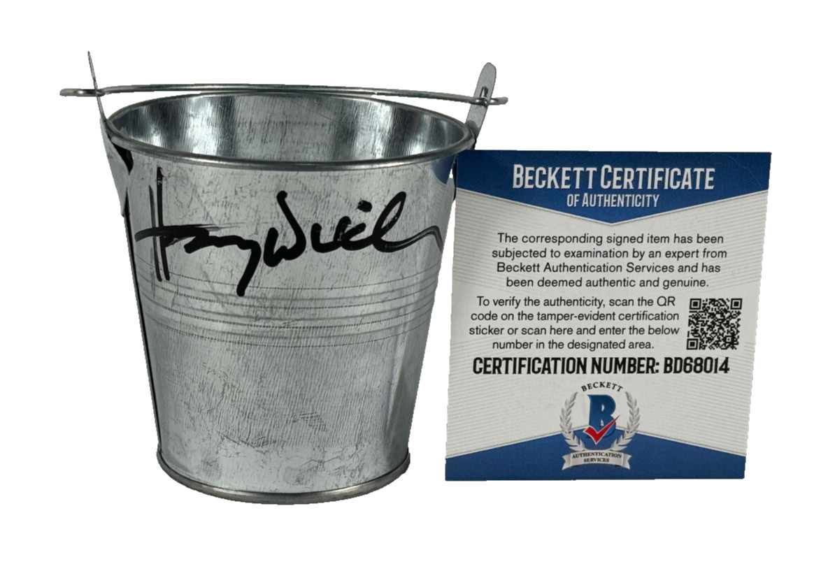 Henry Winkler The Waterboy Signed Autograph Mini Water Bucket Klein ...