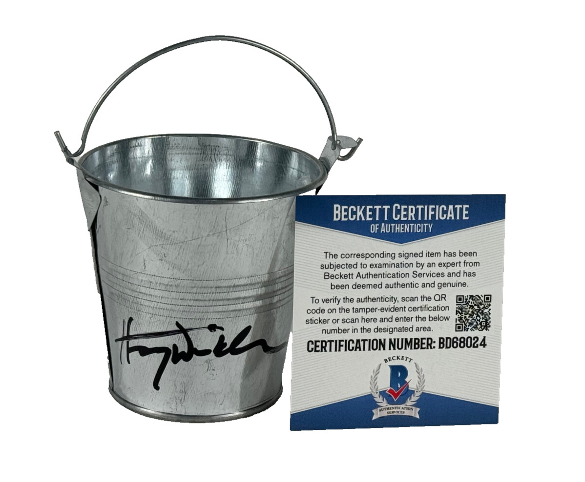 Henry Winkler The Waterboy Signed Autograph Mini Water Bucket Klein ...