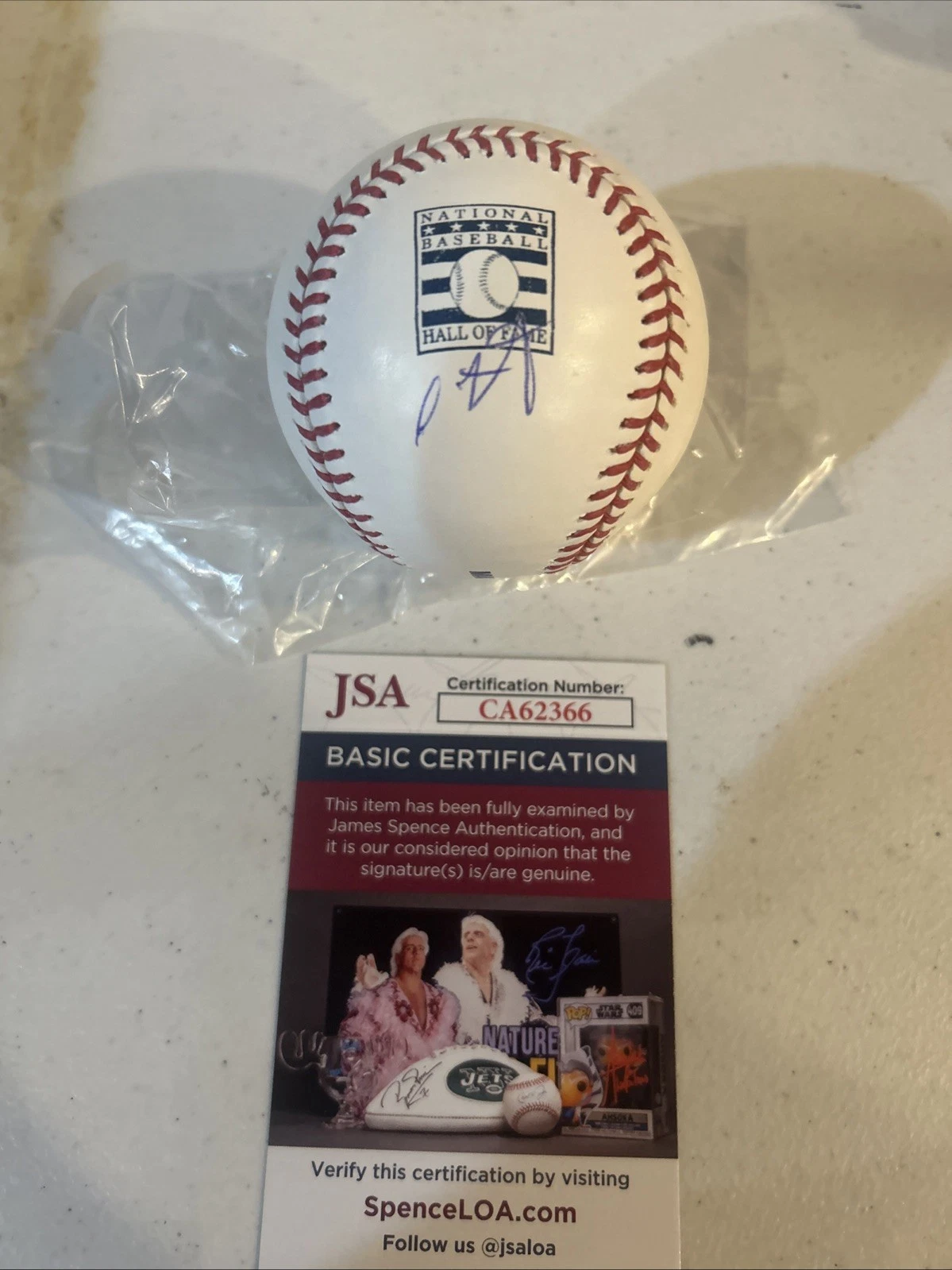 NEW YORK YANKEES- CC SABATHIA SIGNED AUTOGRAPH ROMLB HOF BALL JSA COA ...