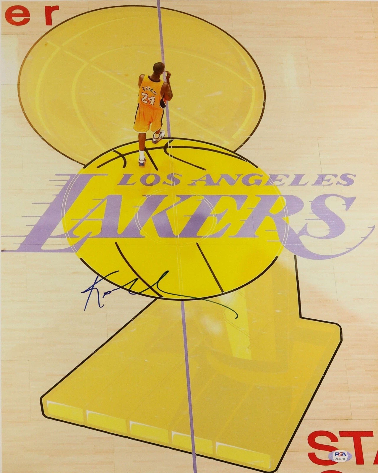 Kobe Bryant Signed Autographed 16x20 NBA Finals Photo Psa/Dna LOA LA ...