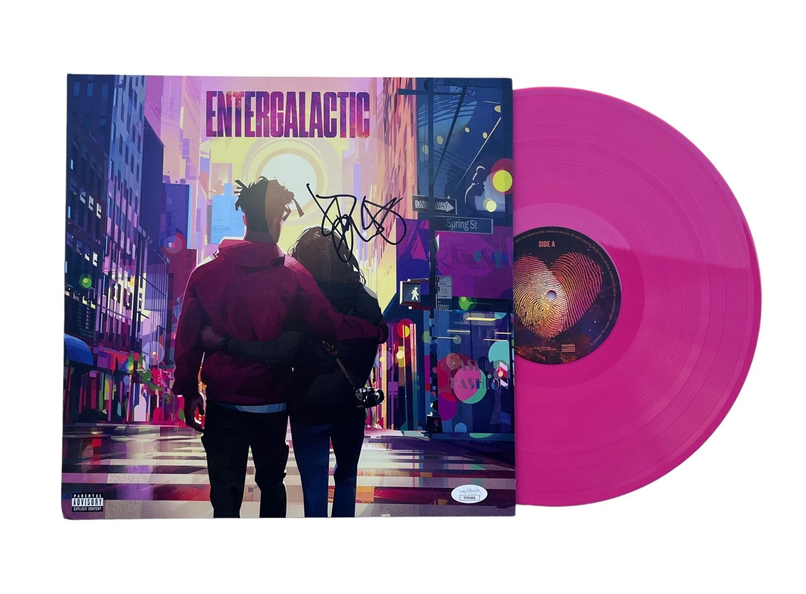 Kid Cudi Signed Autographed Entergalactic Vinyl LP Album JSA LOA Auto ...