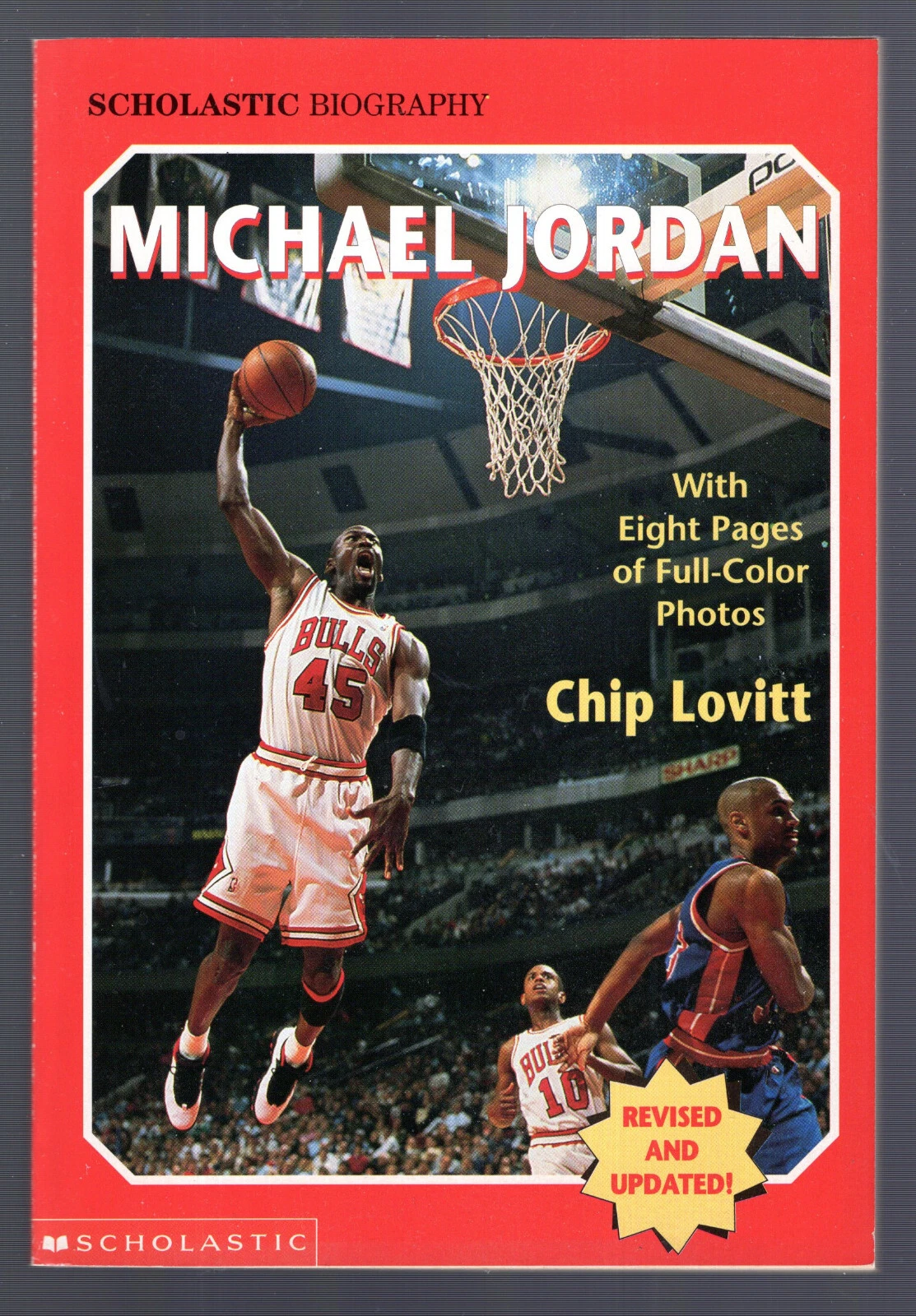 MICHAEL JORDAN PAPERBACK BIOGRAPHY BOOK FROM 1995 RARE+TERRIFIC ...