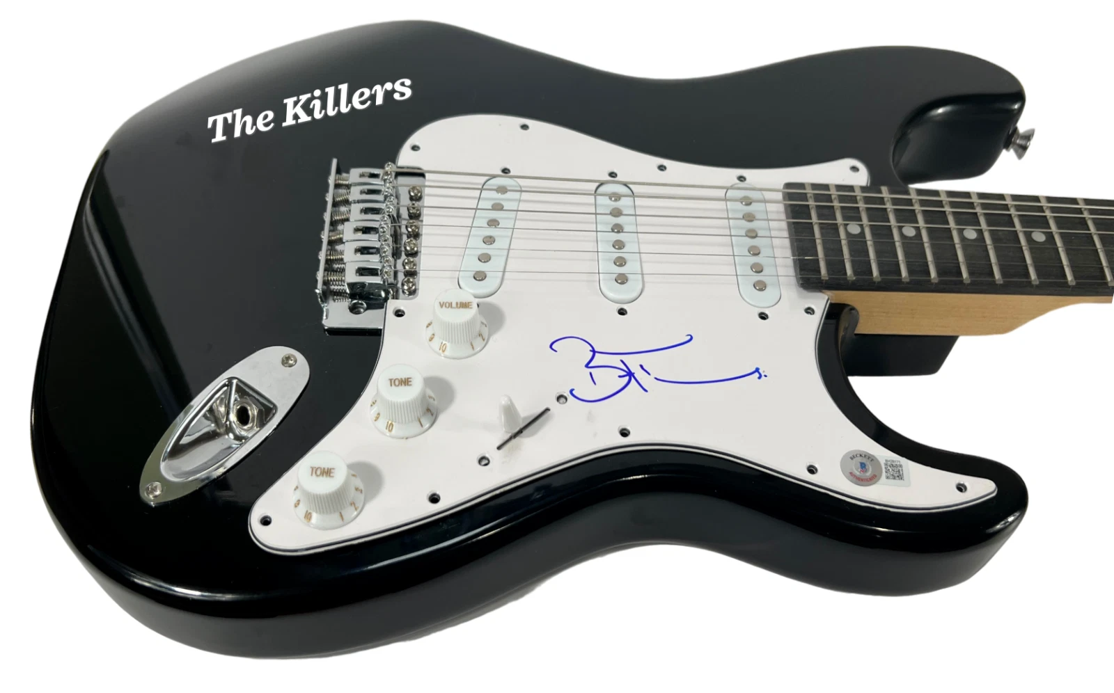 Brandon Flowers THE KILLERS Signed Electric Guitar Autograph Singer ...