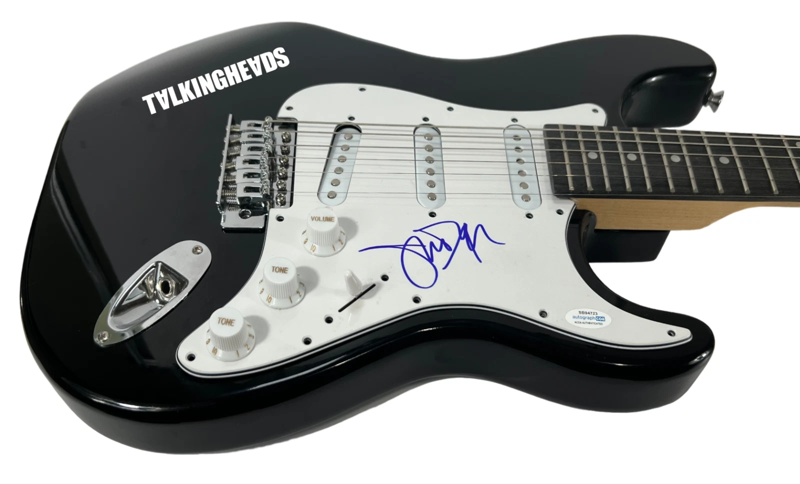 Jerry Harrison THE TALKING HEADS Signed Electric Guitar Autograph ACOA ...