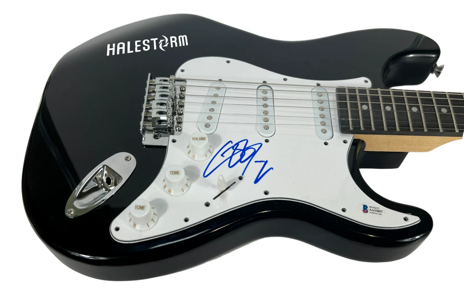 Lzzy Hale HALESTORM Signed Autograph Electric Guitar Rock Singer ...