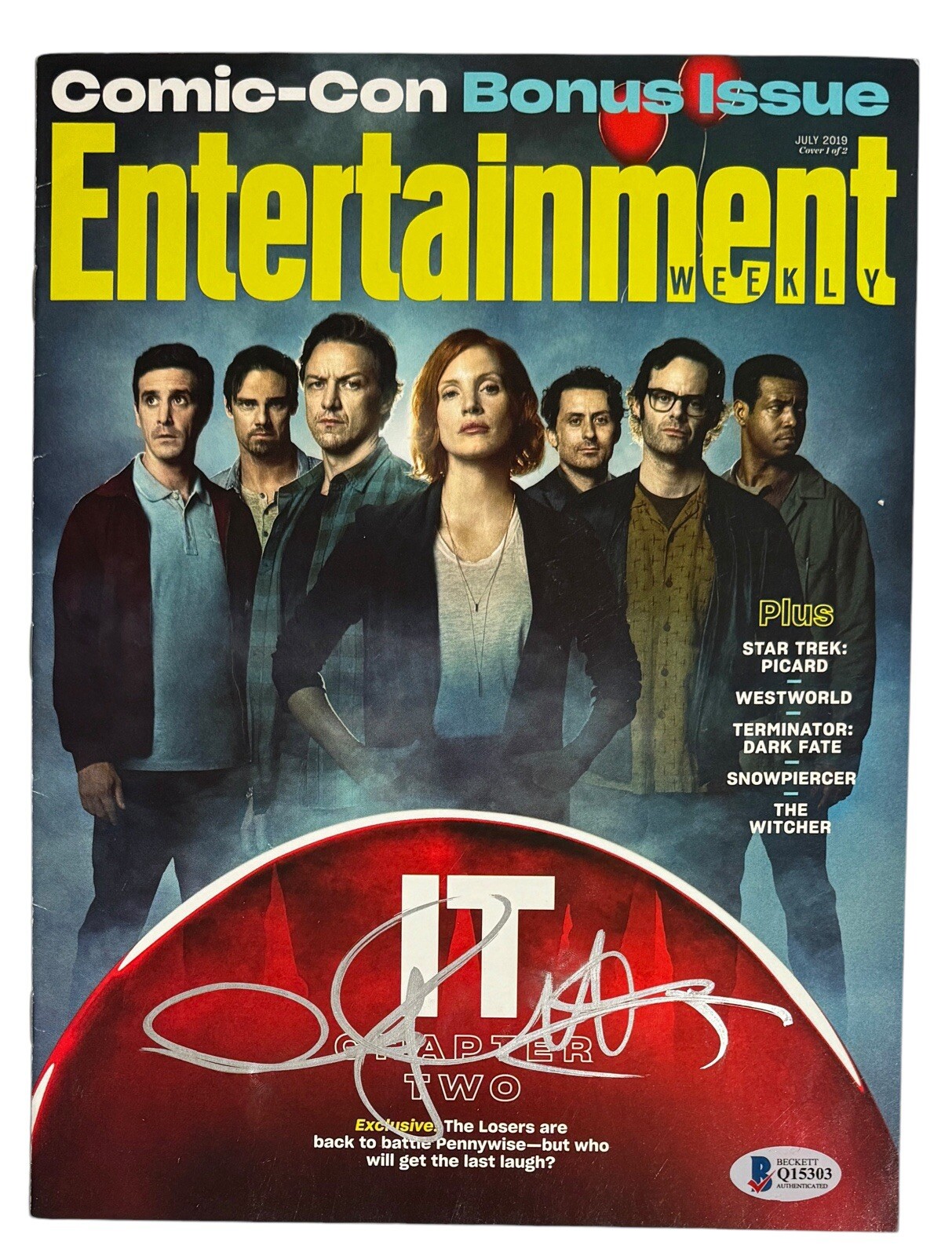 Andy Andres Muschietti Signed IT Chapter Two Entertainment Weekly ...