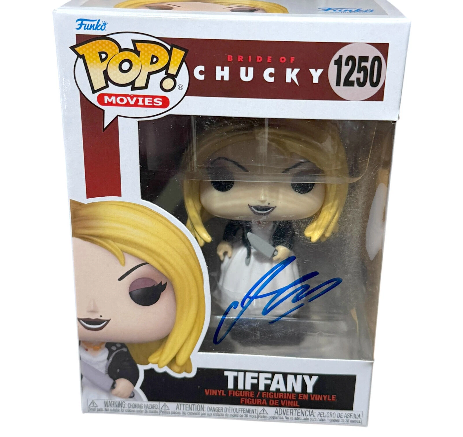 Jennifer Tilly "Bride of Chucky" Signed Tiffany Funko Pop Autograph ...