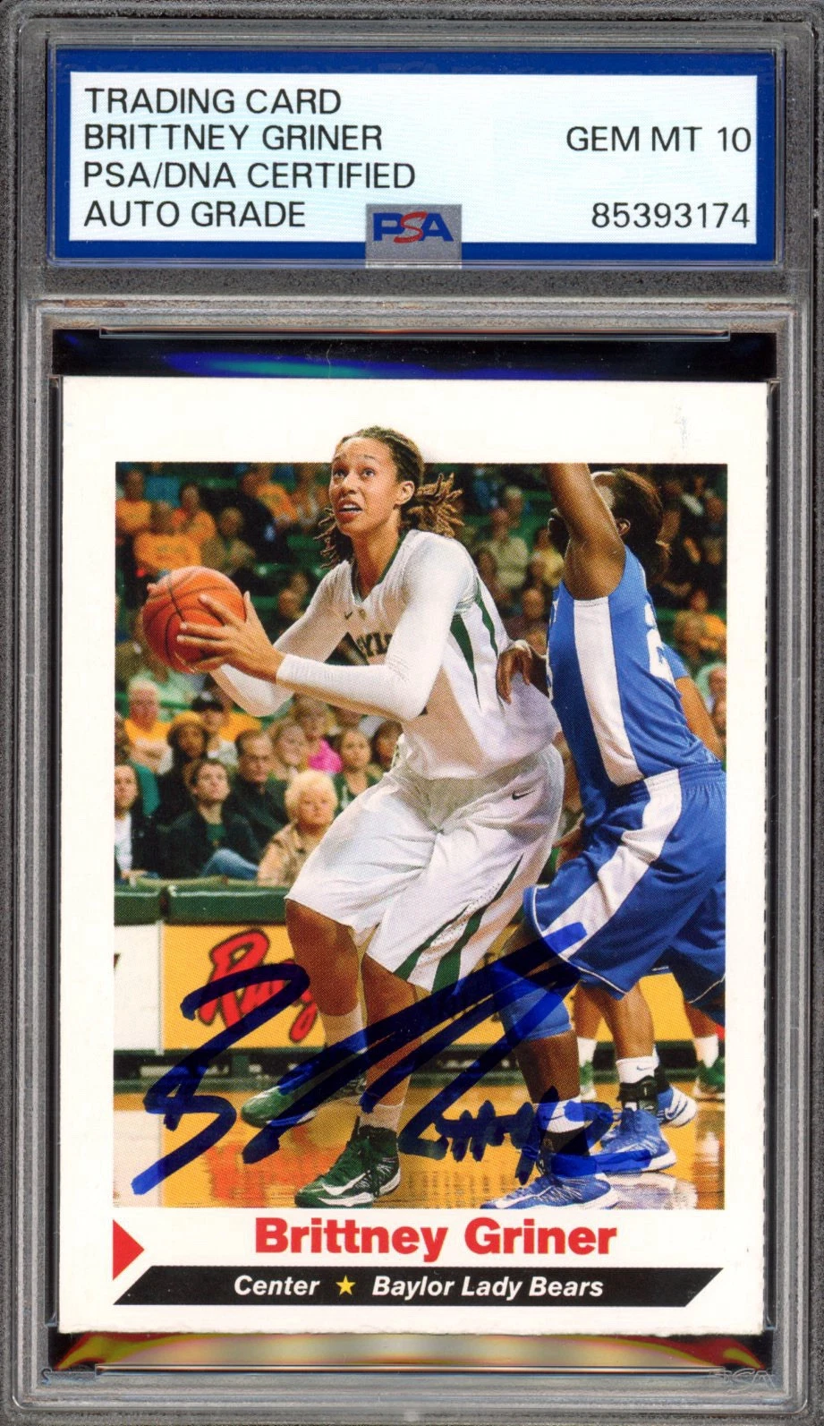 2013 SI For Kids #226 Brittney Griner Signed Rookie Card Psa GEM MINT 10 AUTO RC | Autographia