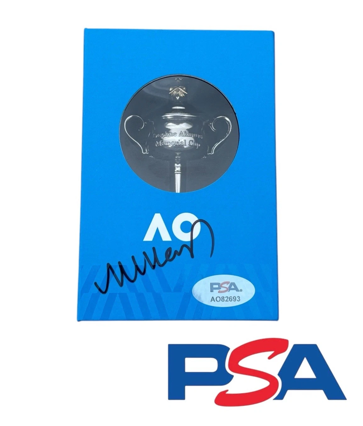 Madison Keys Signed 2025 Australian Open CHAMPION Mini Trophy PSA/DNA ...