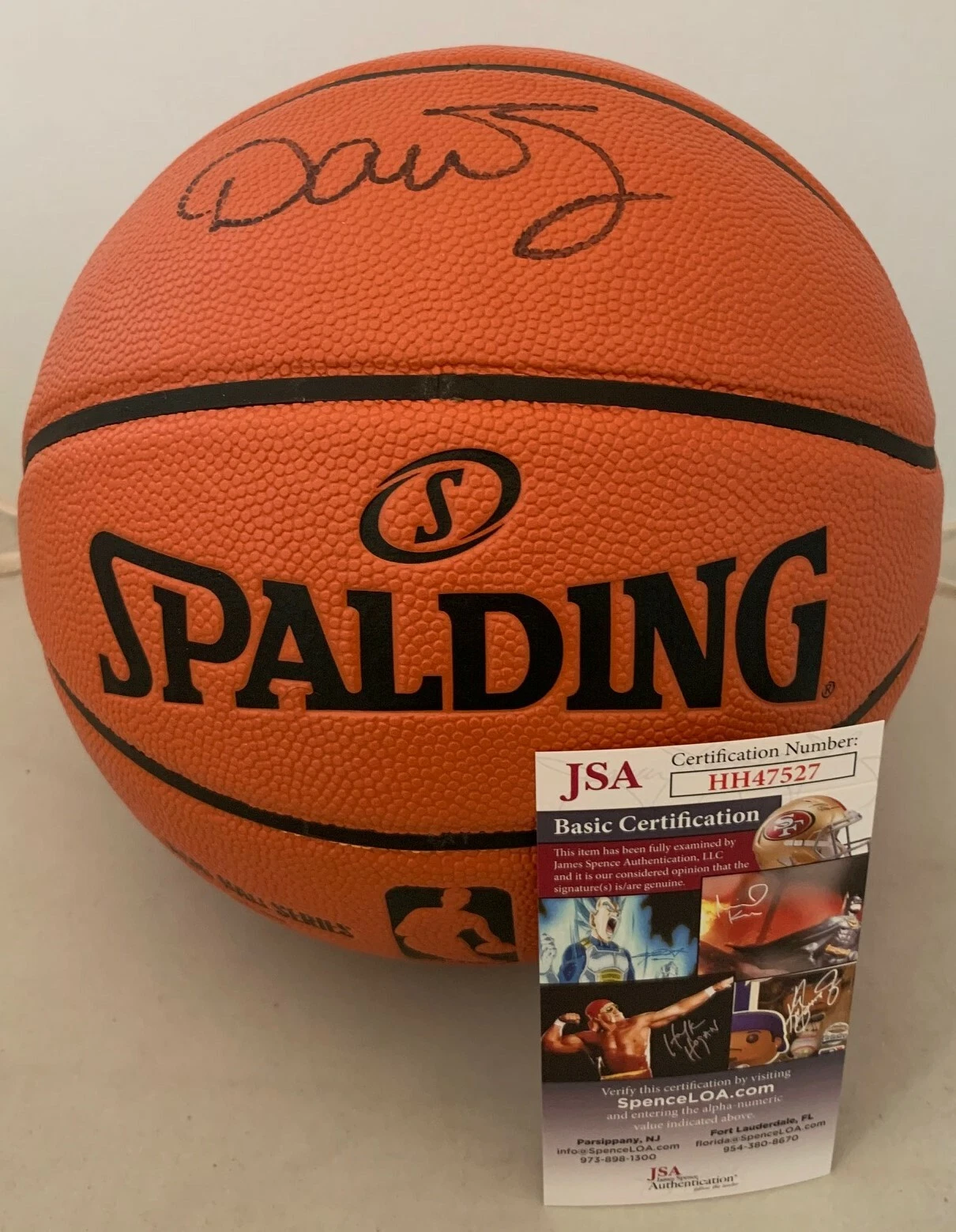 Dan Majerle Phoenix Suns signed F/S Full Size NBA Replica Game Ball JSA ...