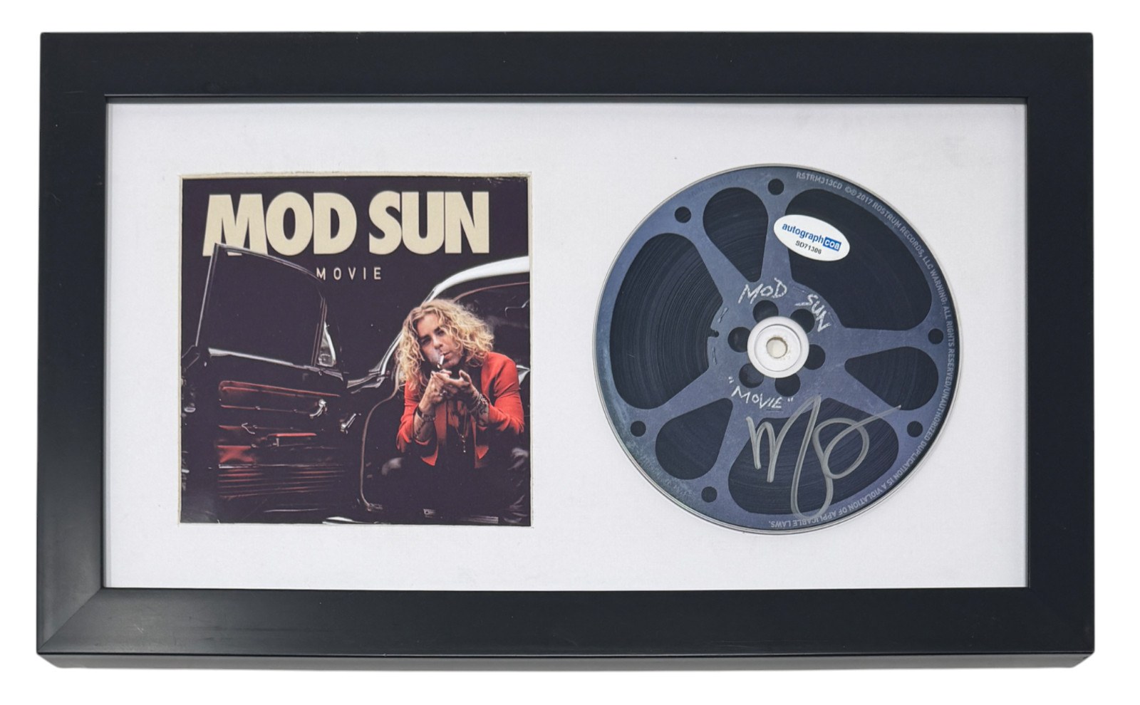 MOD SUN Signed Autograph Movie CD Framed Internet Killed the Rockstar ...