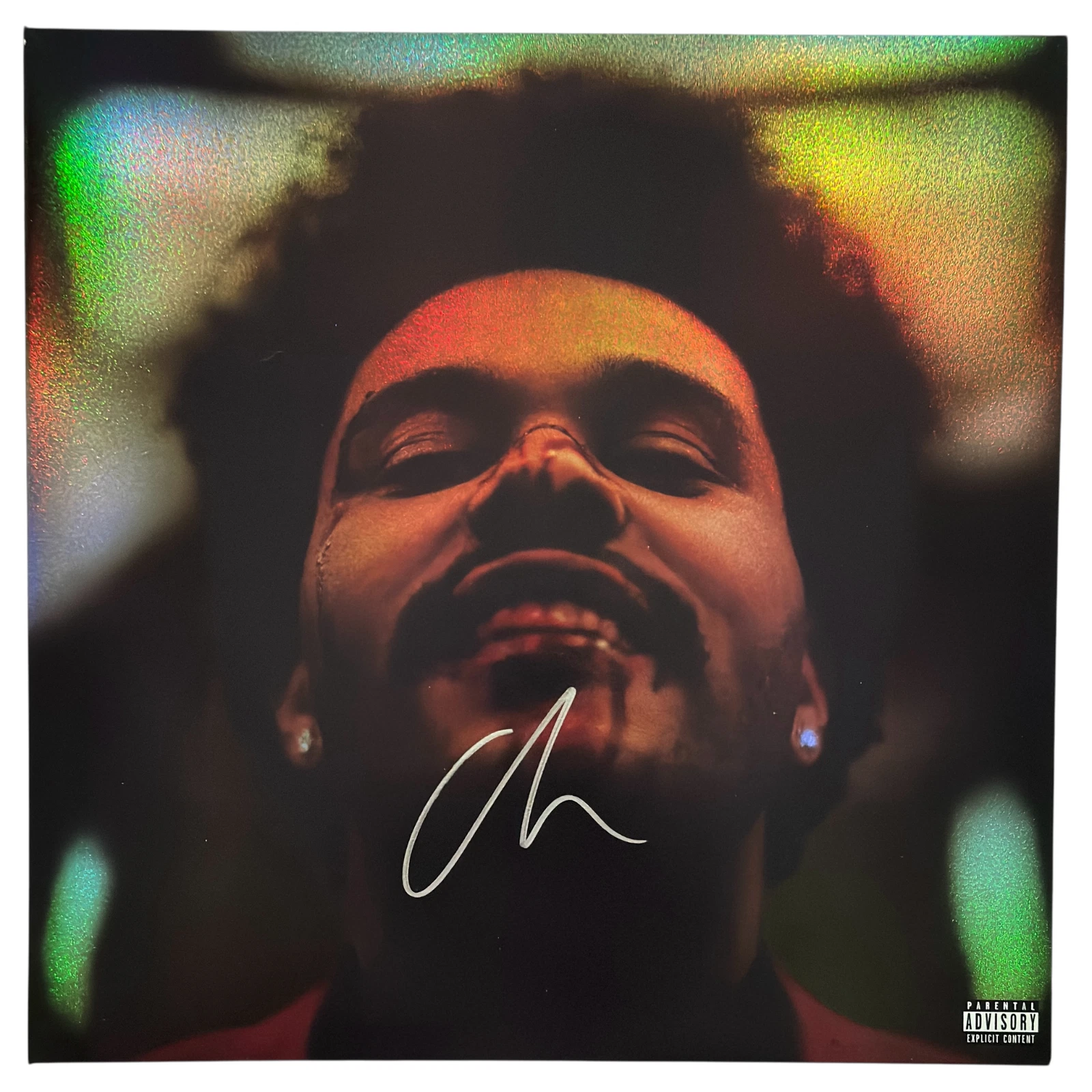 The Weeknd Signed Autograph After Hours Holographic Vinyl Record Album ...
