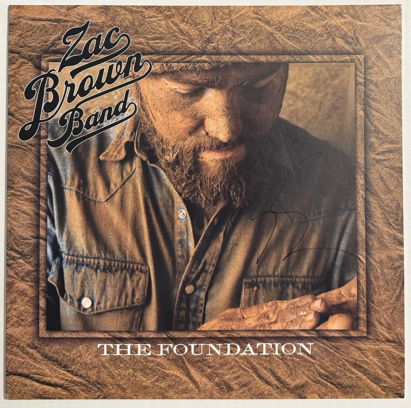 Zac Brown Band Signed Autographed The Foundation Vinyl Album Record By ...