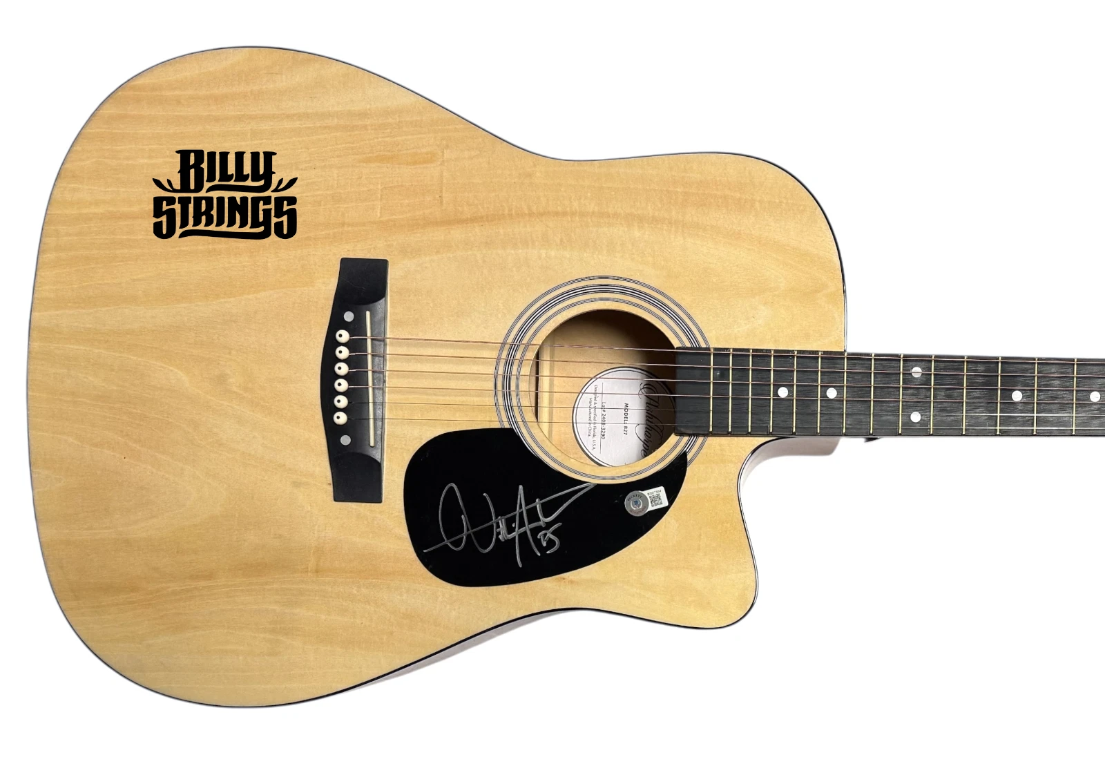 Billy Strings Signed Autograph Full Size Acoustic Guitar Home Renewal ...
