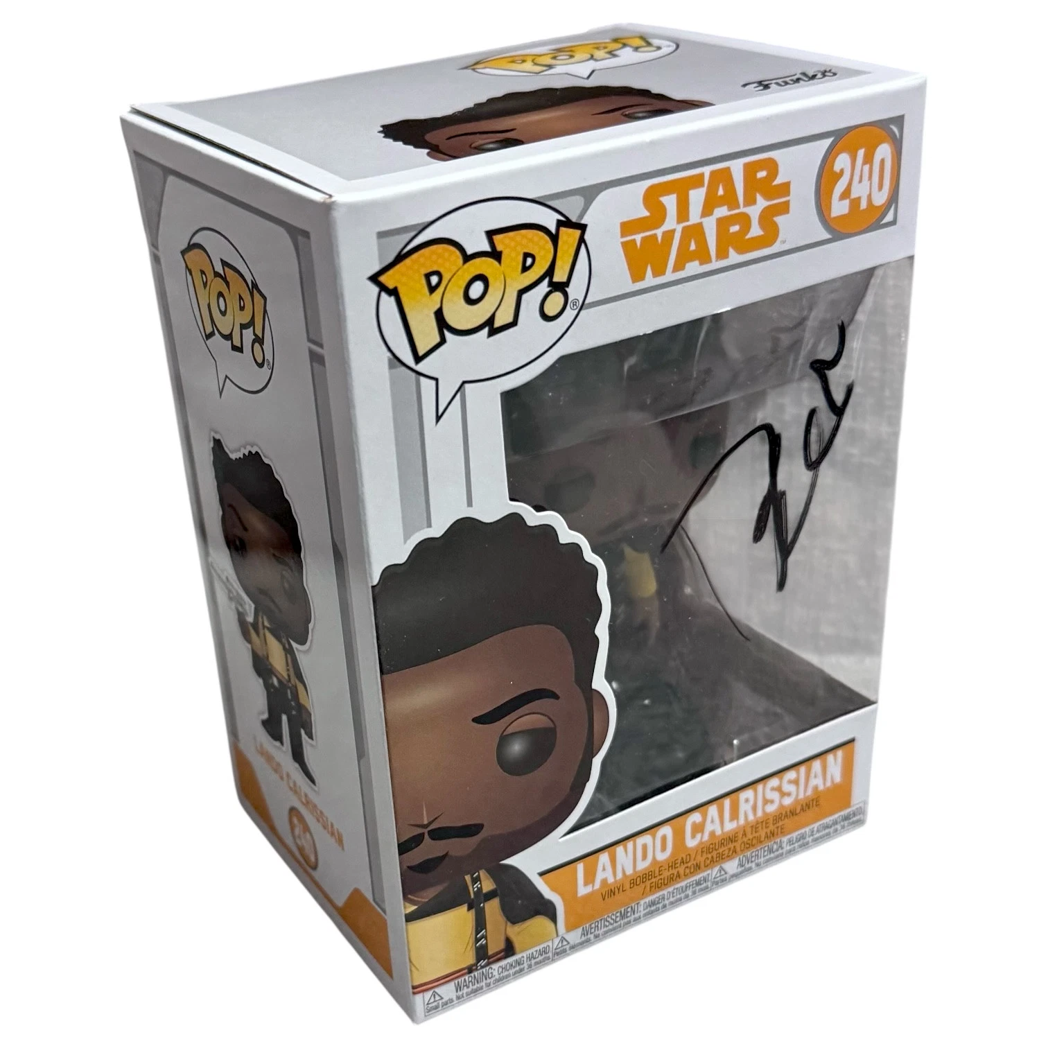 Donald Glover Signed Star Wars Lando Funko Pop Autograph Childish ...