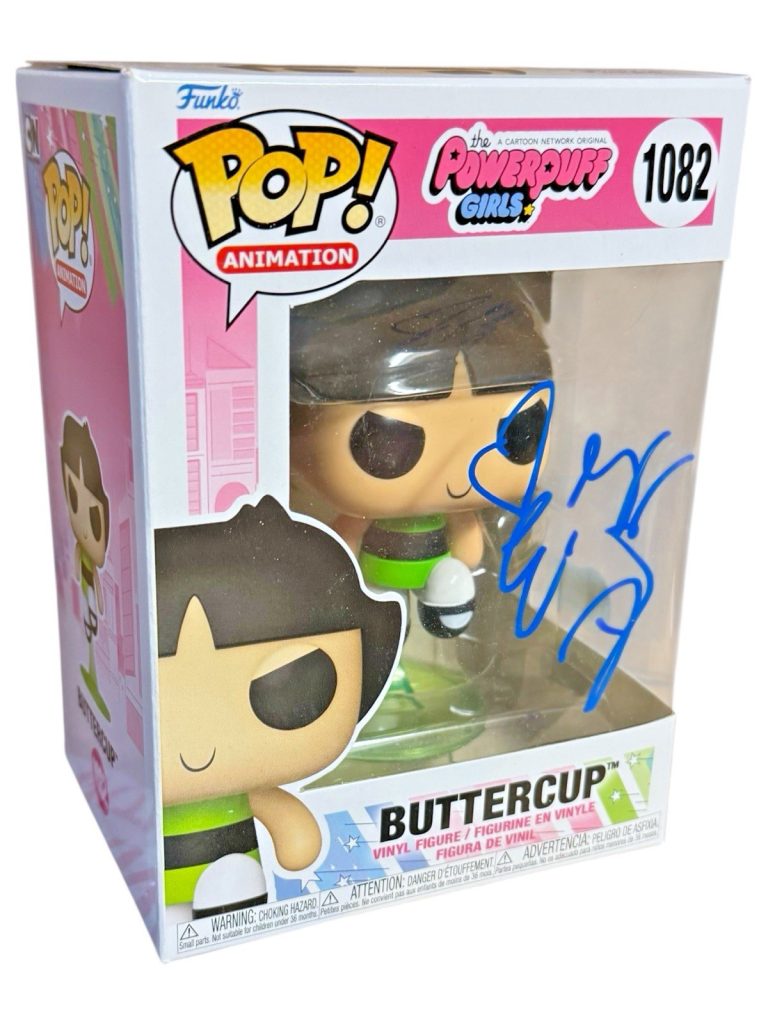 EG Daily Powerpuff Girls Signed Autograph Buttercup Funko Pop Autograph ...