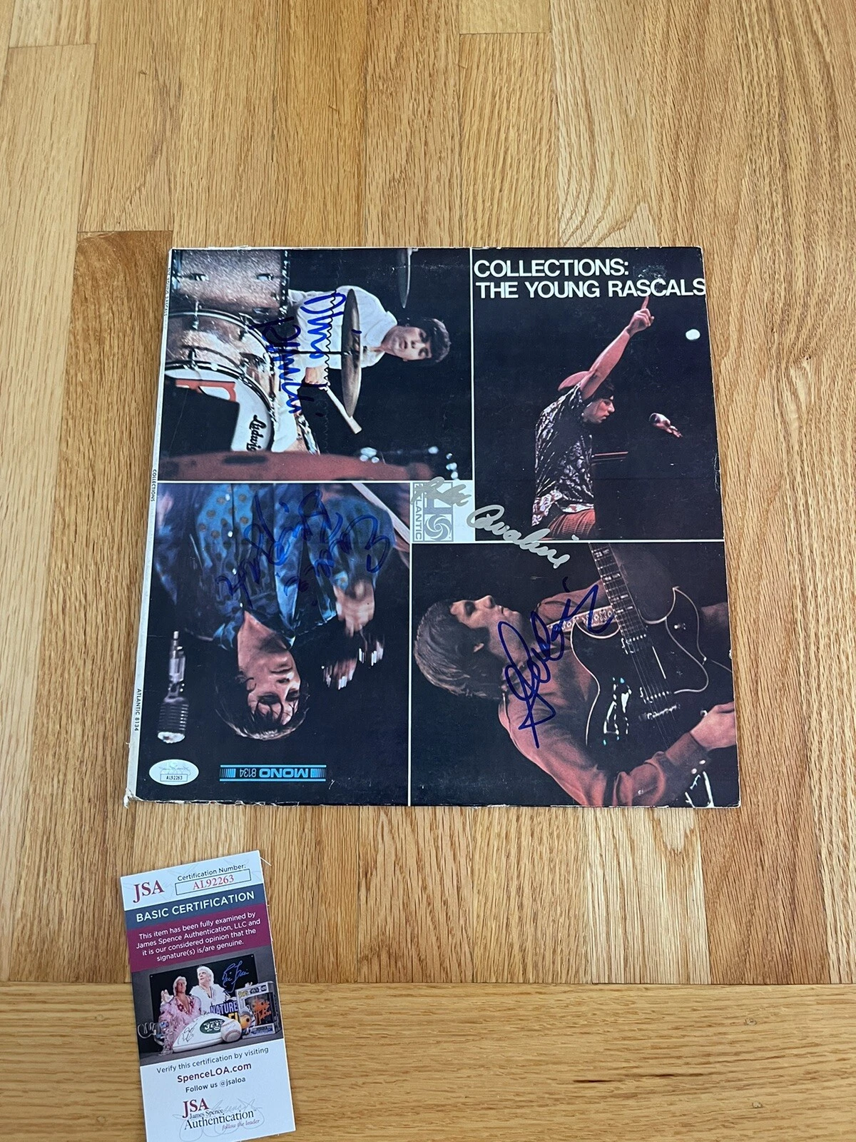 Young Rascals Collection Album Signed Gene Cornish Felix Dino + Brigati ...