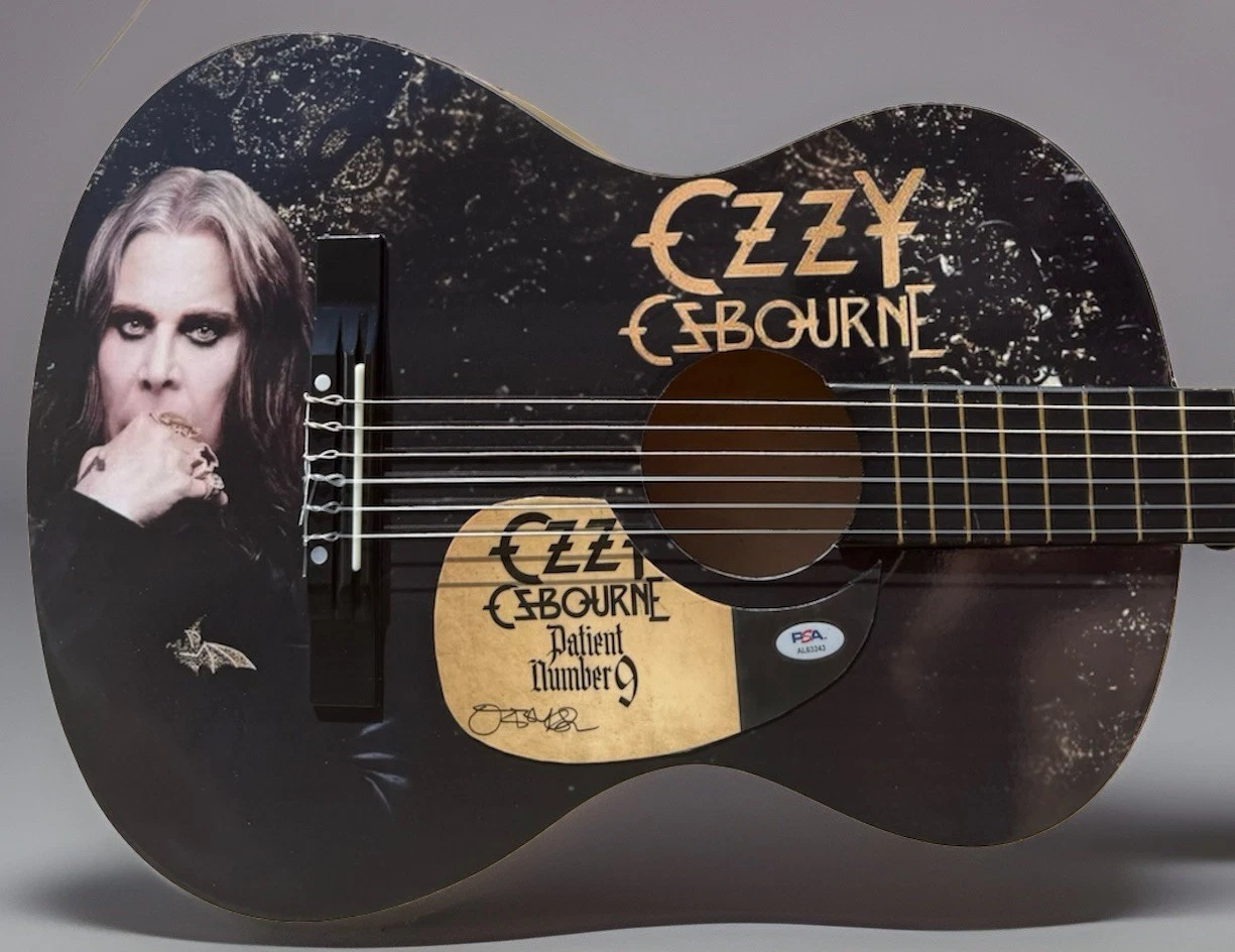PSA/DNA Ozzy Osbourne Autographed Signed Limited Edition Graphic ...