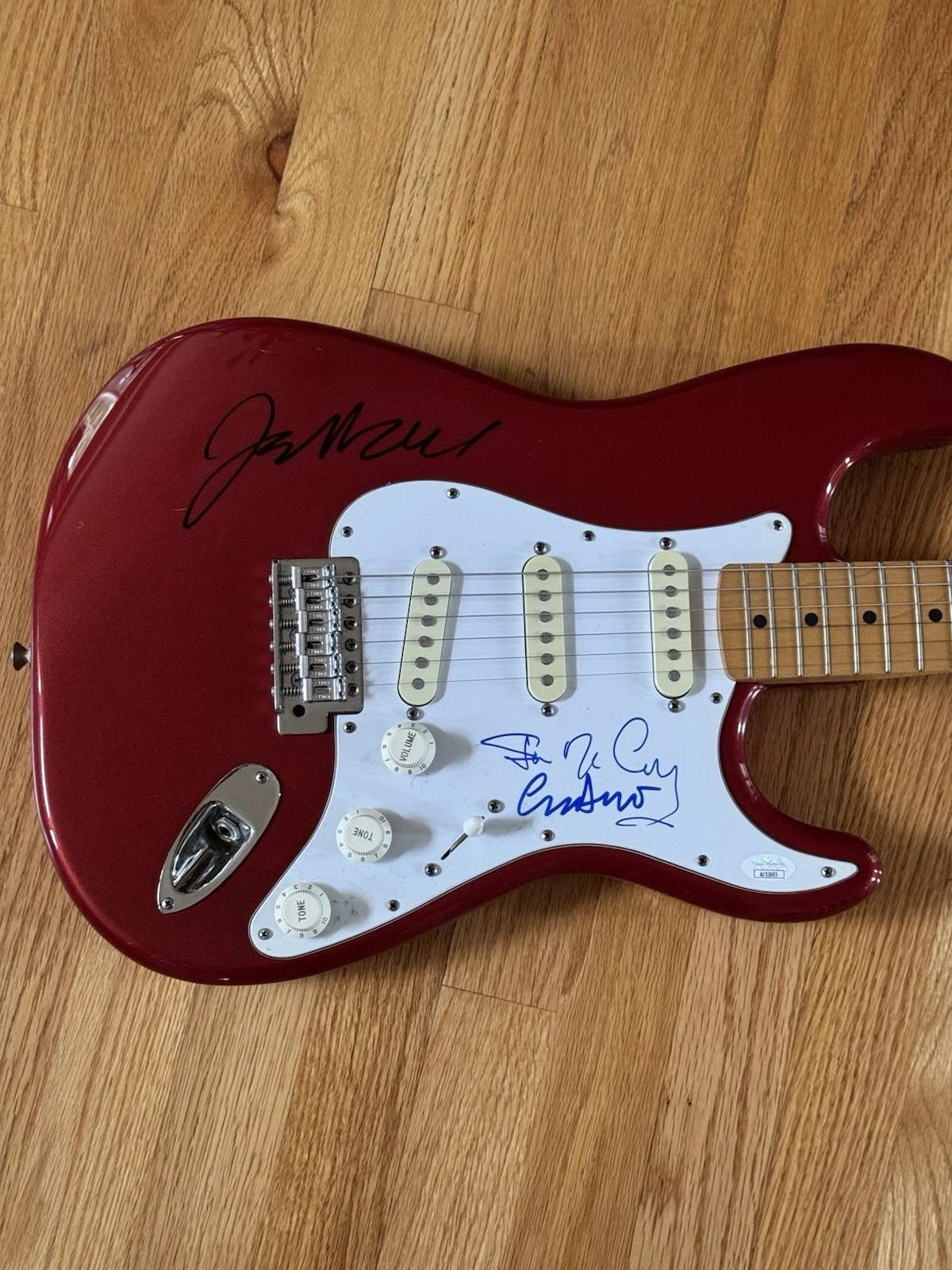 Rare Yardbirds Jeff Beck Chris Dreja Jim McCarty Signed Stratocaster ...