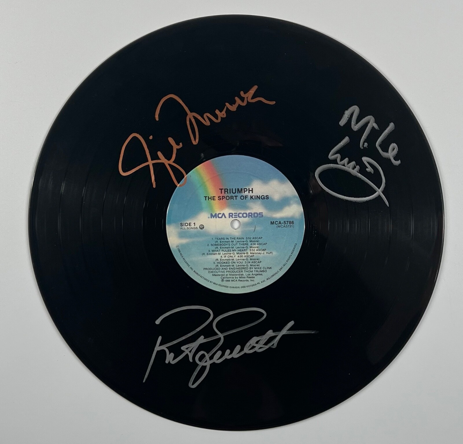 Triumph JSA Signed Autograph Album Record Vinyl The Sport Of Kings ...