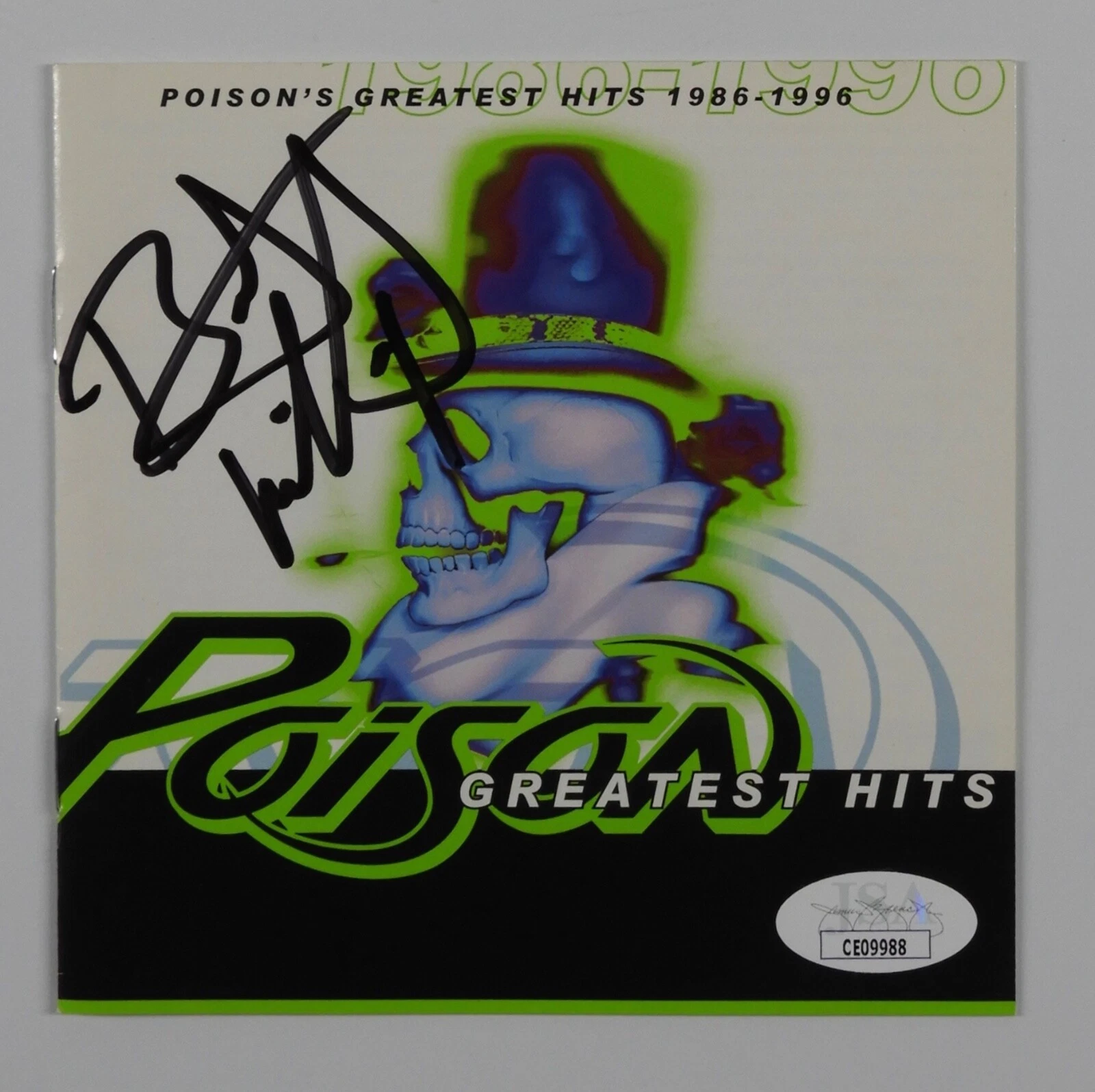 Brett Michaels Poison Greatest Hits JSA Signed Autograph CD | Autographia