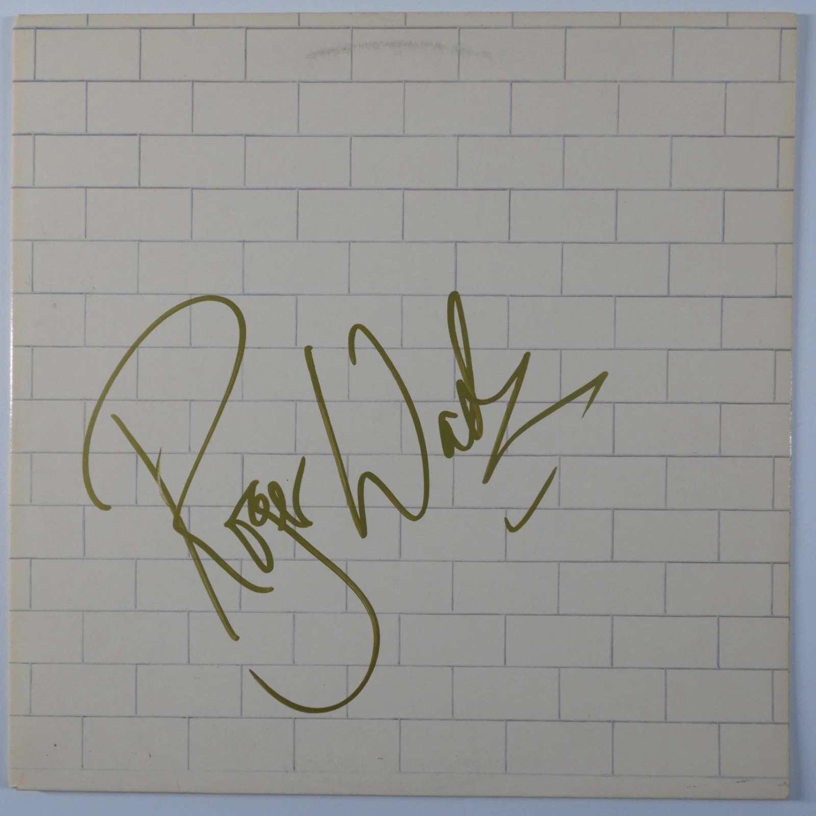 Pink Floyd Roger Waters The Wall ACOA Signed Autograph Record Album ...
