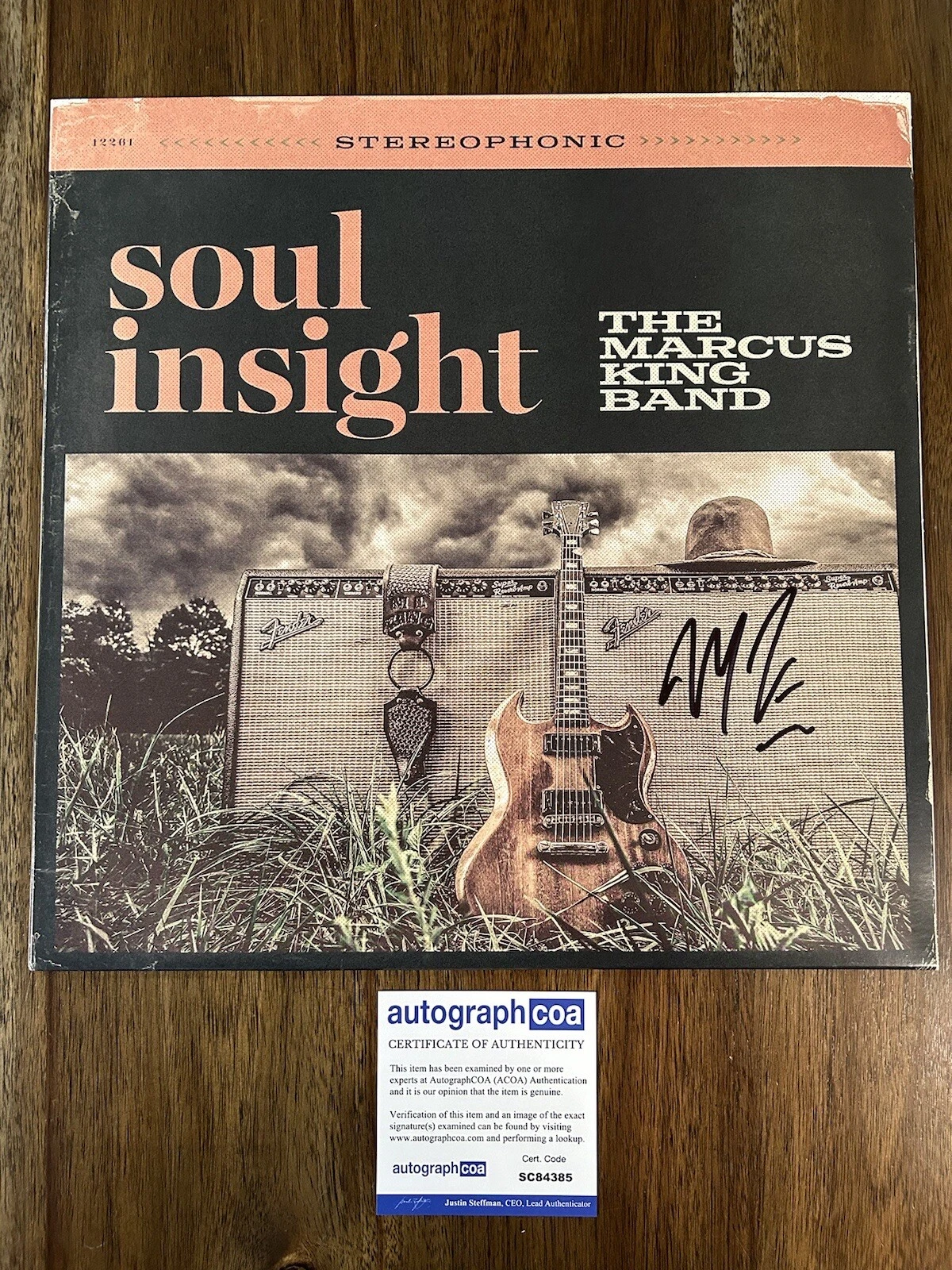 ‘Marcus King Band’ Signed Vinyl Album LP Blues ‘Soul Insight’ ACOA ...