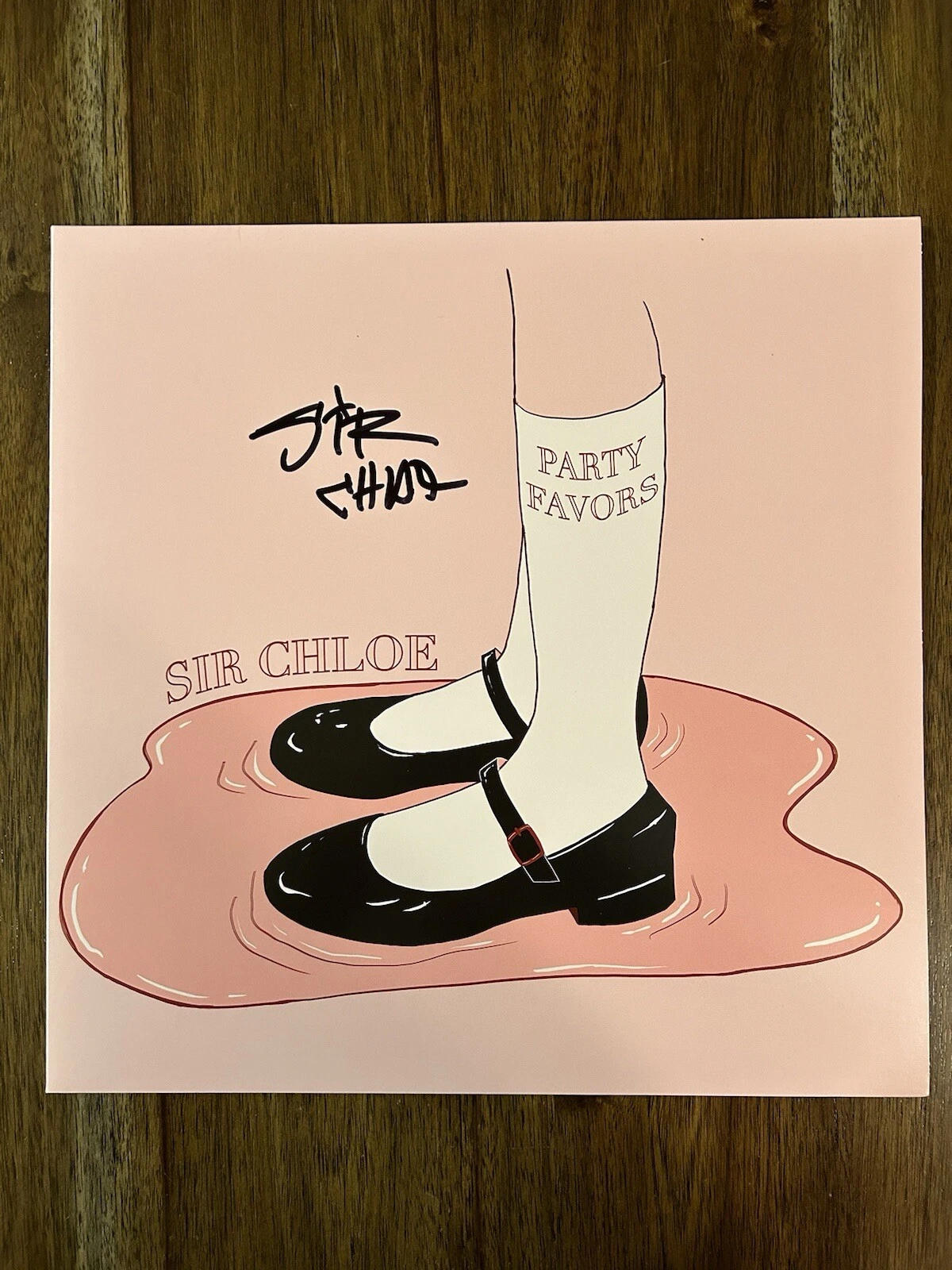 ‘Sir Chloe’ Indie Singer Signed Vinyl Album ‘Party Favors’ Dana Foote ...