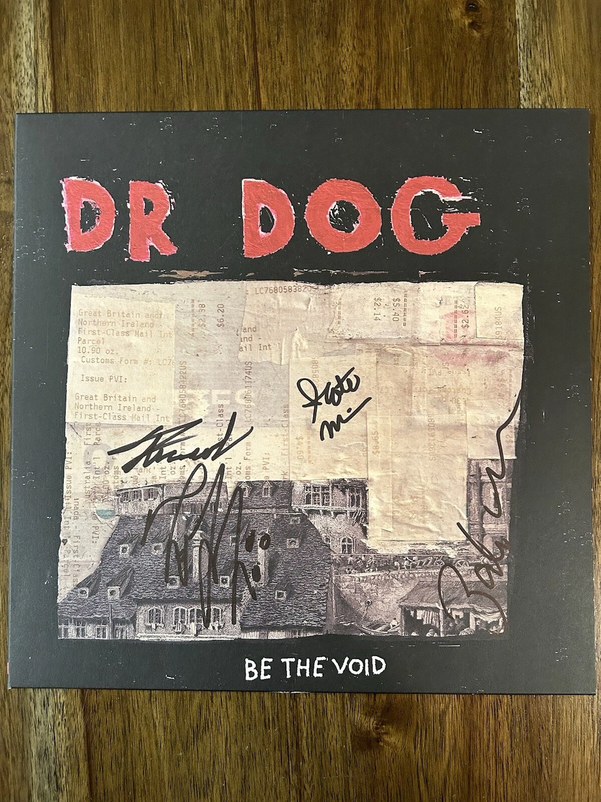 ‘Dr. Dog’ Band Signed Vinyl Album ‘Be The Void’ Toby Leaman +3 PROOF ...