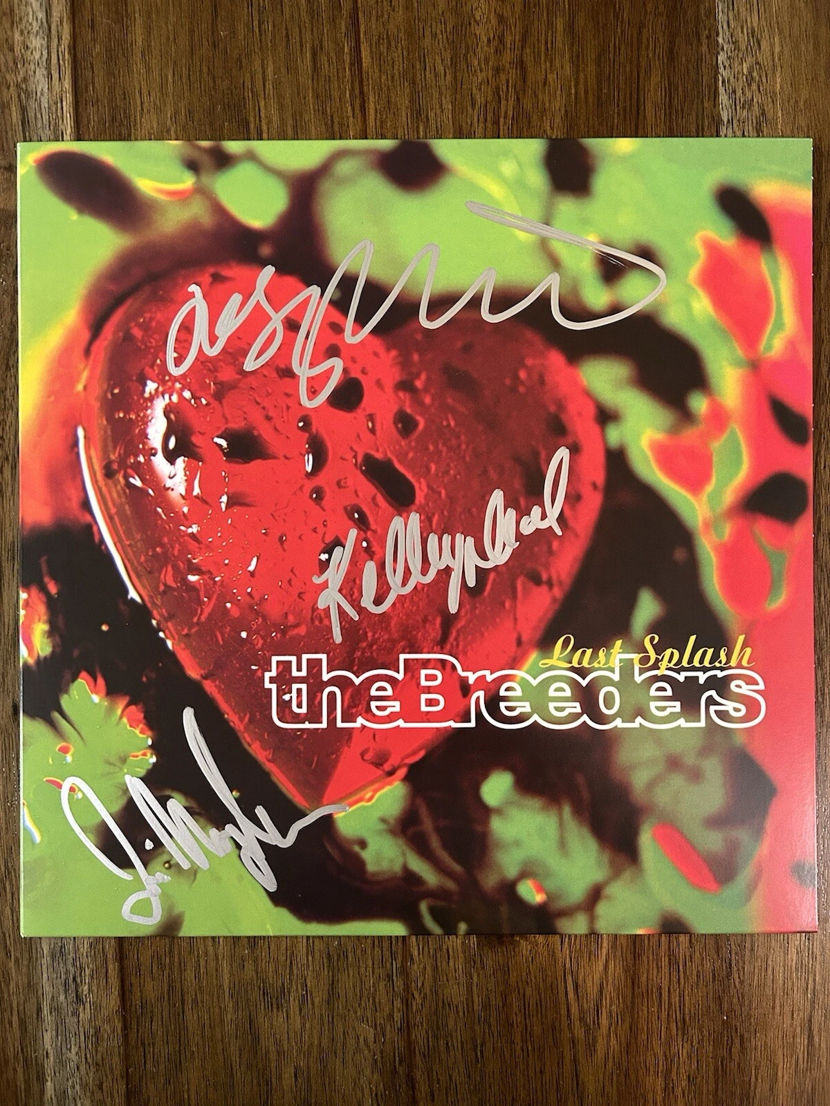 ‘The Breeders’ Band Signed Vinyl Album ‘Last Splash’ +3 Members RARE ...