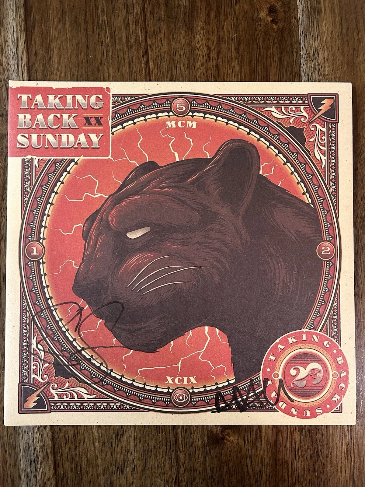 ‘Taking Back Sunday’ Band Signed Vinyl Album Adam Lazzara & Shaun ...