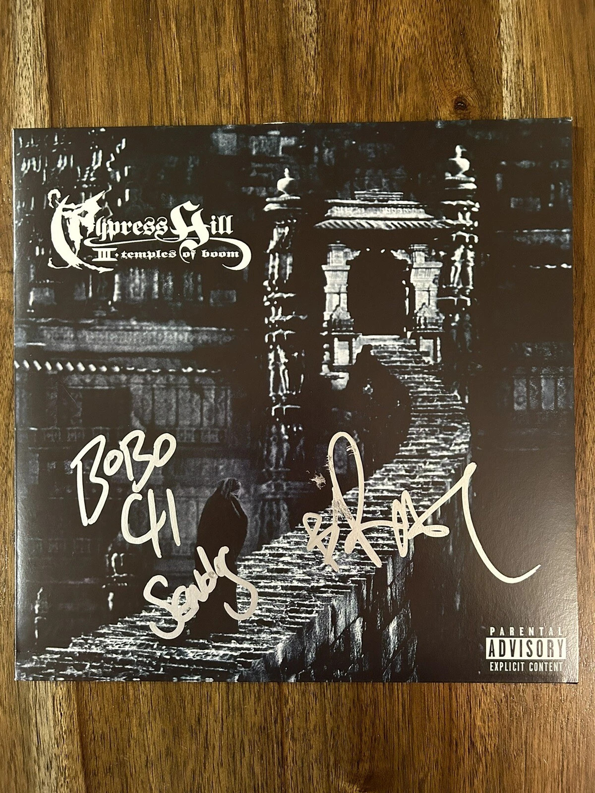 ‘Cypress Hill’ Signed Vinyl Album ‘Temples Of Boom’ B-Real PROOF Sen ...