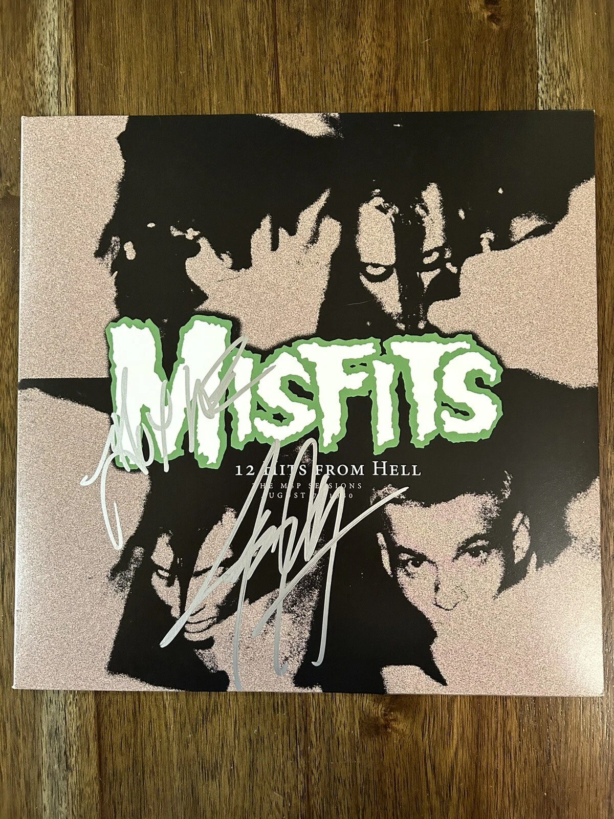 Jerry Only & Doyle ‘Misfits’ Signed Vinyl Album ‘12 Hits From Hell ...