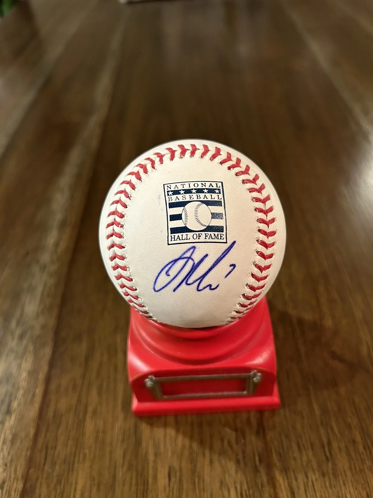 ‘Joe Mauer’ Signed Hall Of Fame Baseball Beckett BSA RARE Minnesota ...