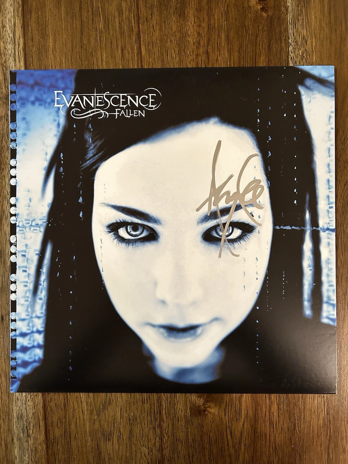‘Amy Lee’ Signed Vinyl Album ‘Fallen’ Beckett Evanescence | Autographia