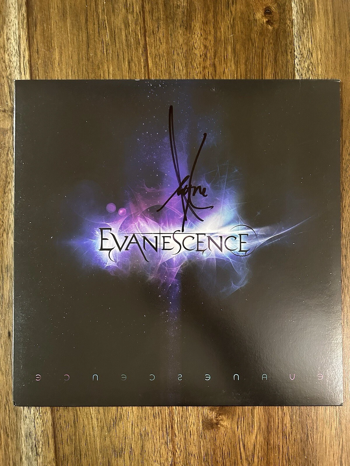 ‘Amy Lee’ Signed ‘Evanescence’ Vinyl Album ‘Self Titled’ Beckett ...