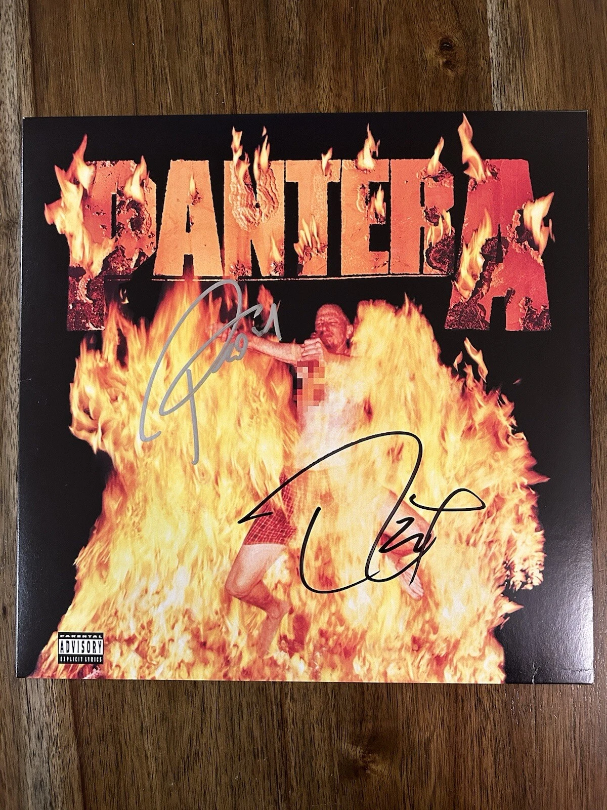 ‘Pantera’ Signed ‘Reinventing The Steel’ Vinyl Album Phil Anselmo & Rex ...