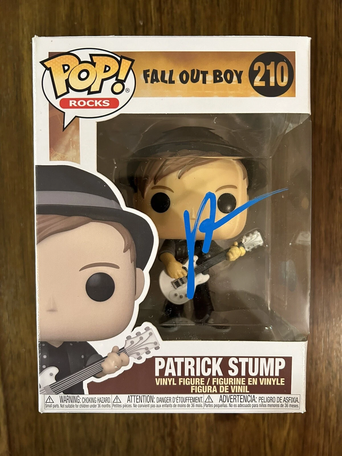 Patrick Stump ‘Fall Out Boy’ Band Lead Singer Signed Funko Pop Beckett ...