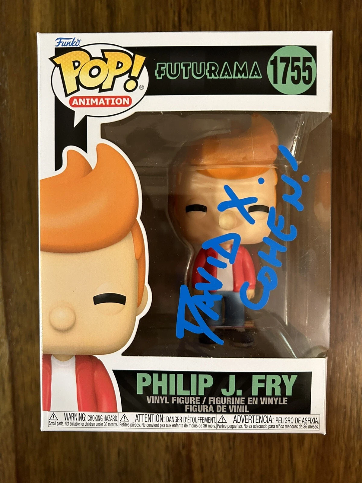 David X. Cohen ‘Futurama’ Creator & Writer Signed Funko Pop ‘Fry ...