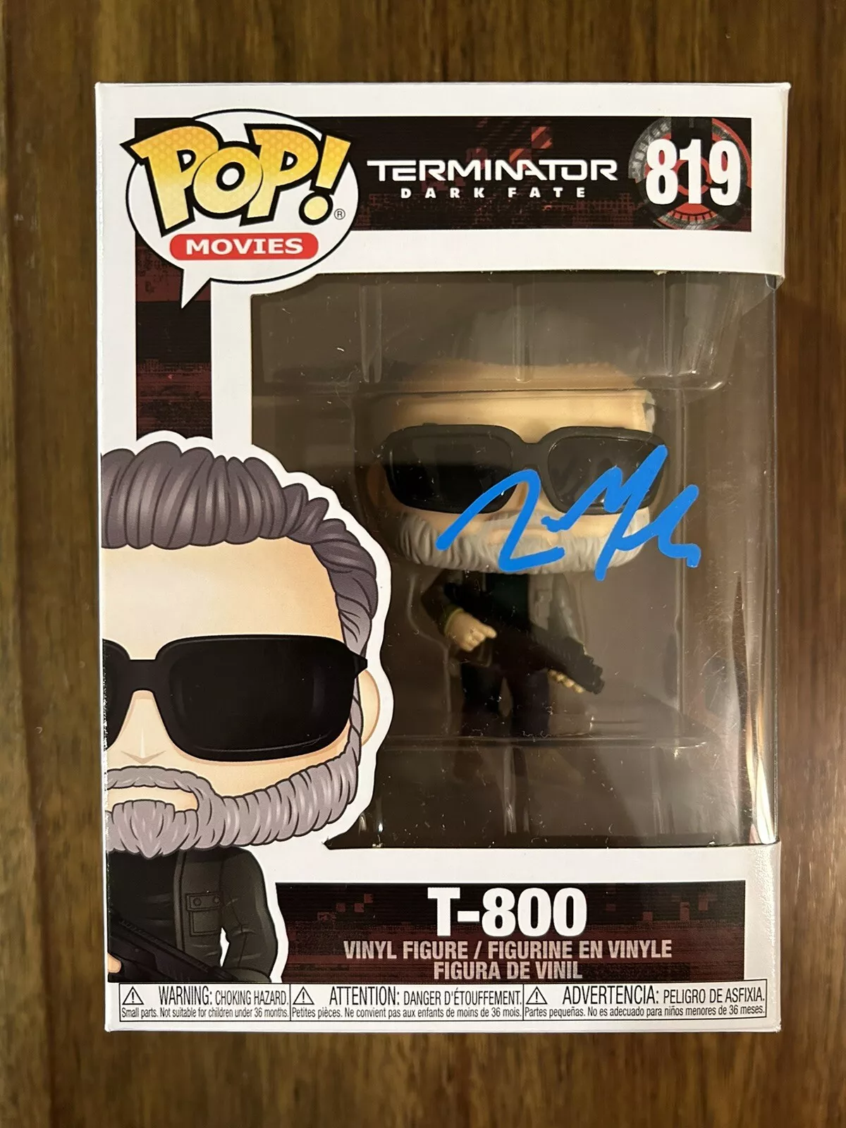 Tim Miller ‘Terminator: Dark Fate’ Director Signed Funko Pop Beckett ...