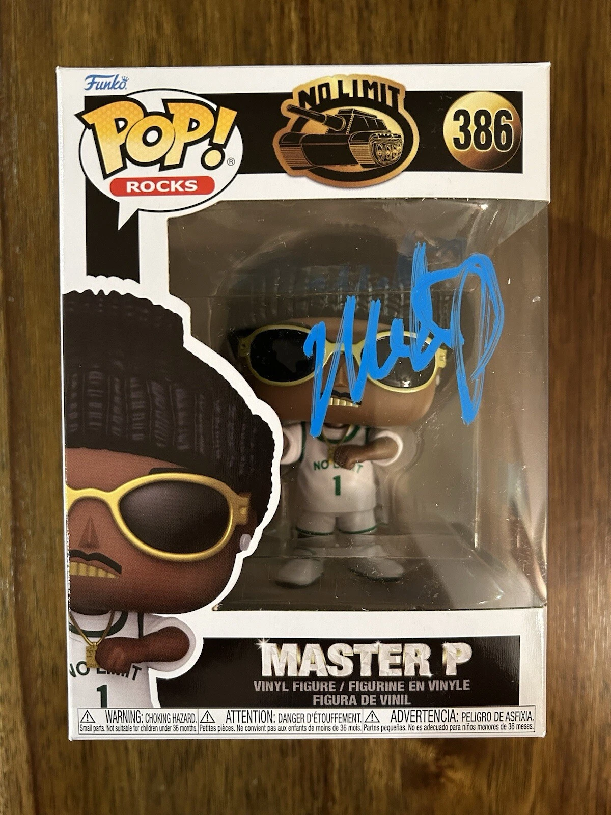 Master P ‘No Limit Soldiers’ Rap Signed Funko Pop Beckett Certified ...
