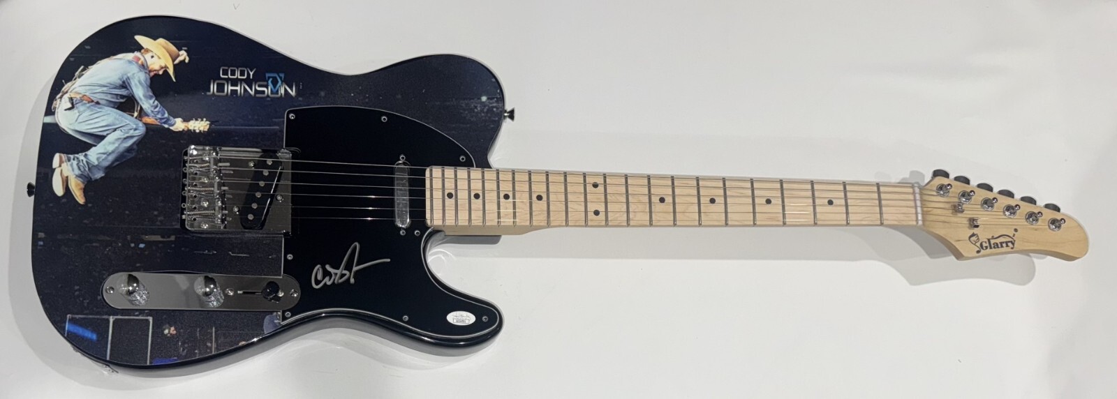 CODY JOHNSON SIGNED CUSTOM ELECTRIC GUITAR COUNTRY SUPERSTAR JSA COA ...