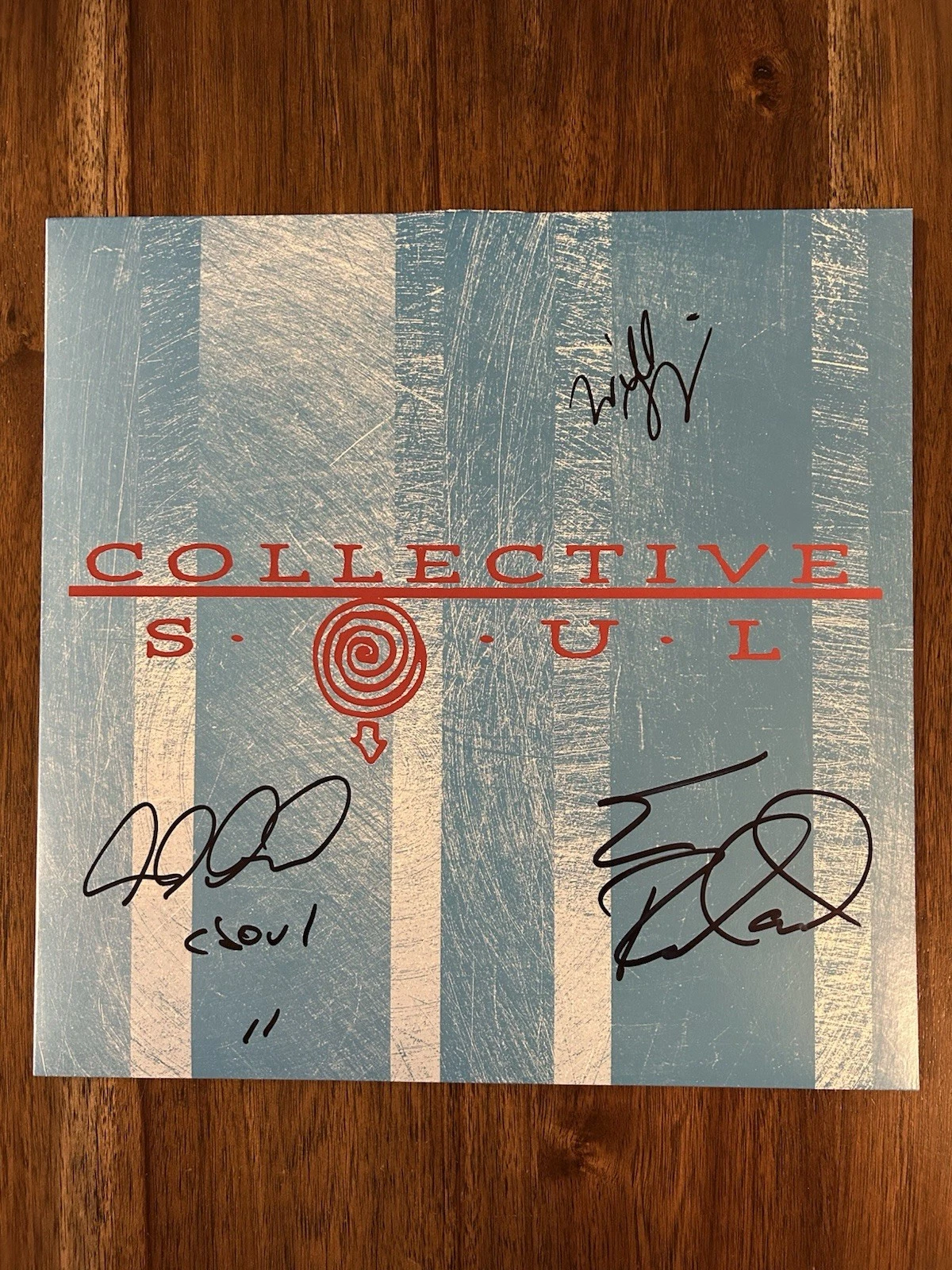 ‘Collective Soul’ Band Signed ‘Self Titled’ Vinyl Album Ed Roland, Dean ...