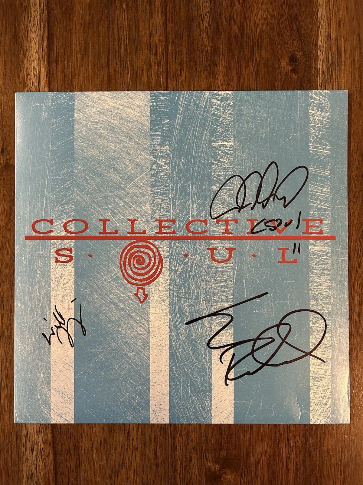‘Collective Soul’ Band Signed ‘Self Titled’ Vinyl Album Ed Roland, Dean ...