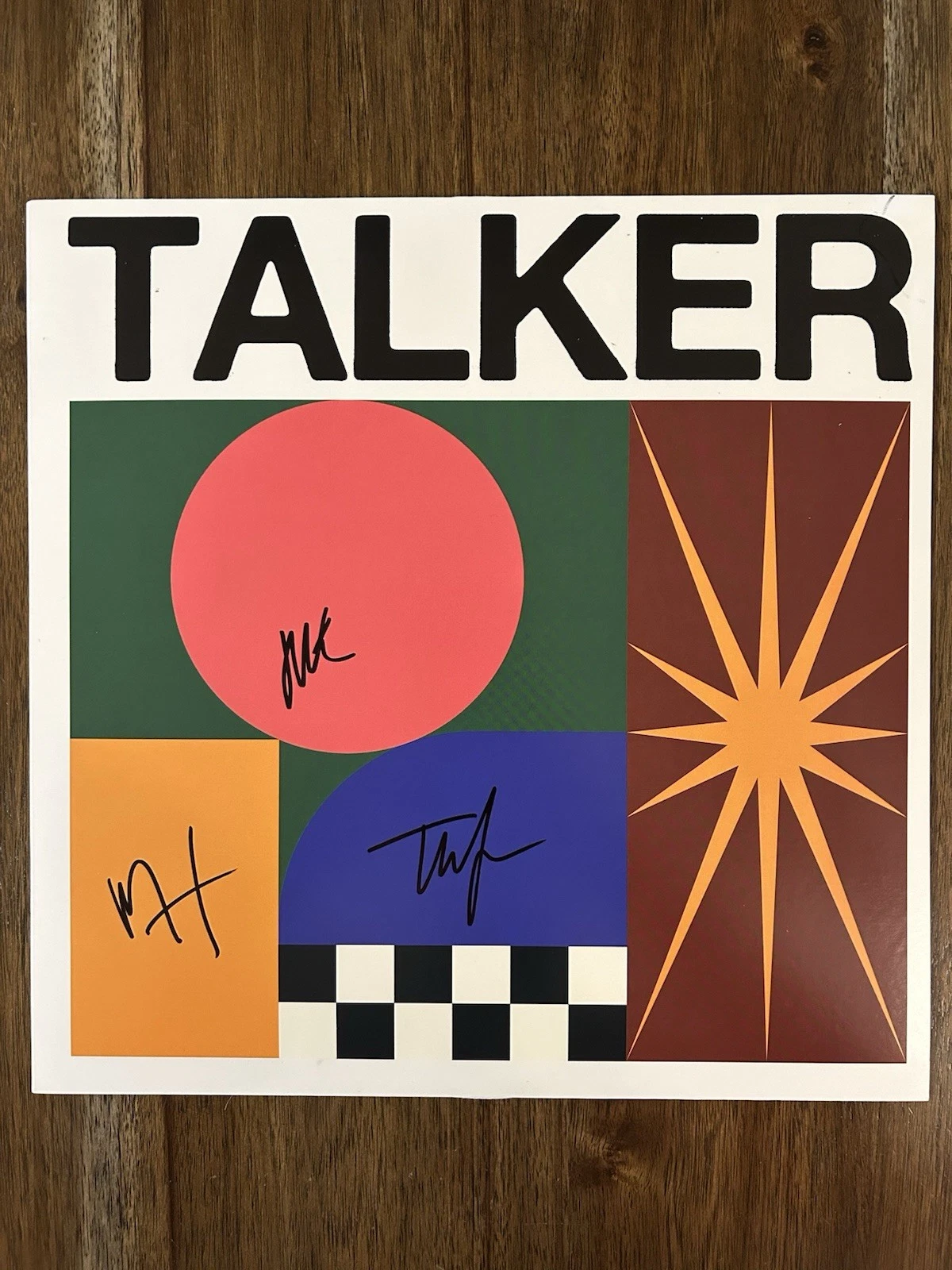 ‘Wilderado’ Full Band Signed Vinyl Album ‘Talker’ Max Rainer, Tyler ...