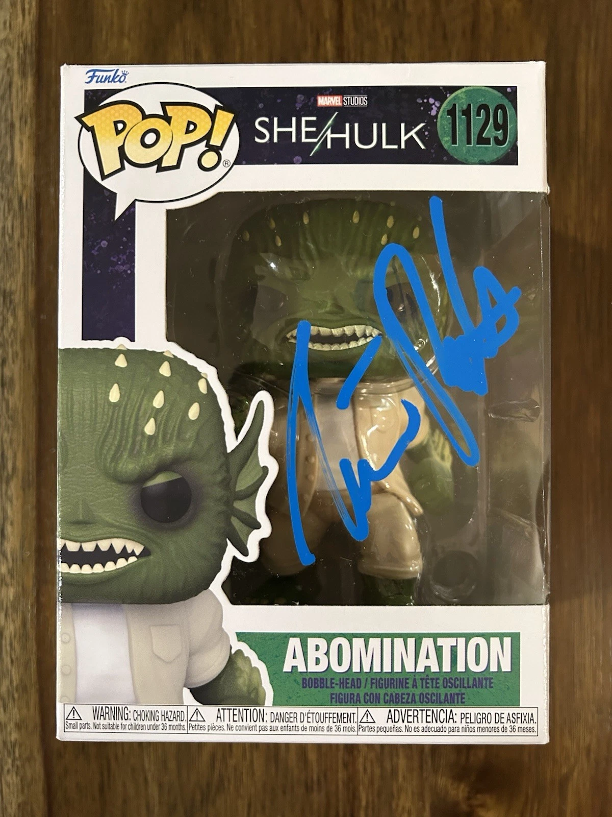 Tim Roth ‘She-Hulk’ Signed Funko Pop ‘Abomination’ #1129 Beckett ...
