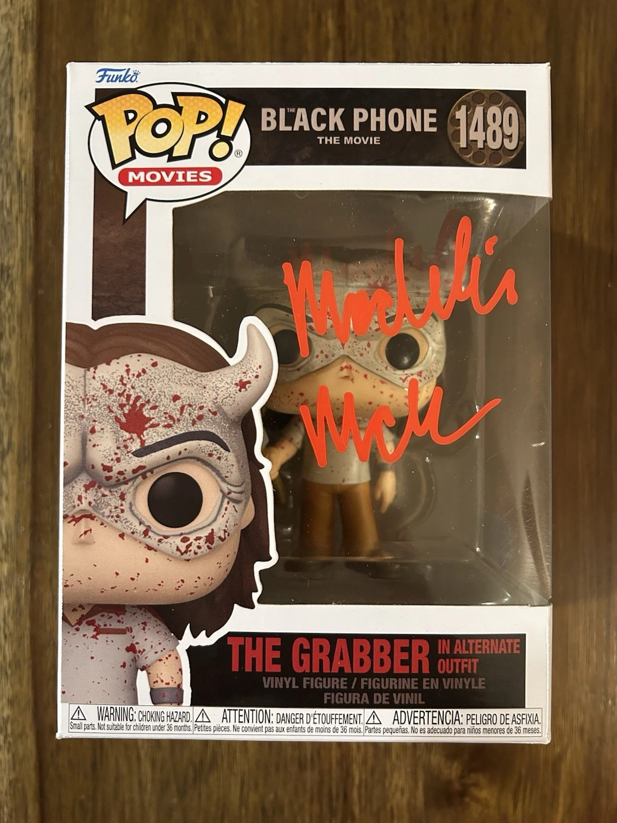 Madeleine McGraw ‘Black Phone’ Signed ‘The Grabber’ Funko Pop Beckett ...