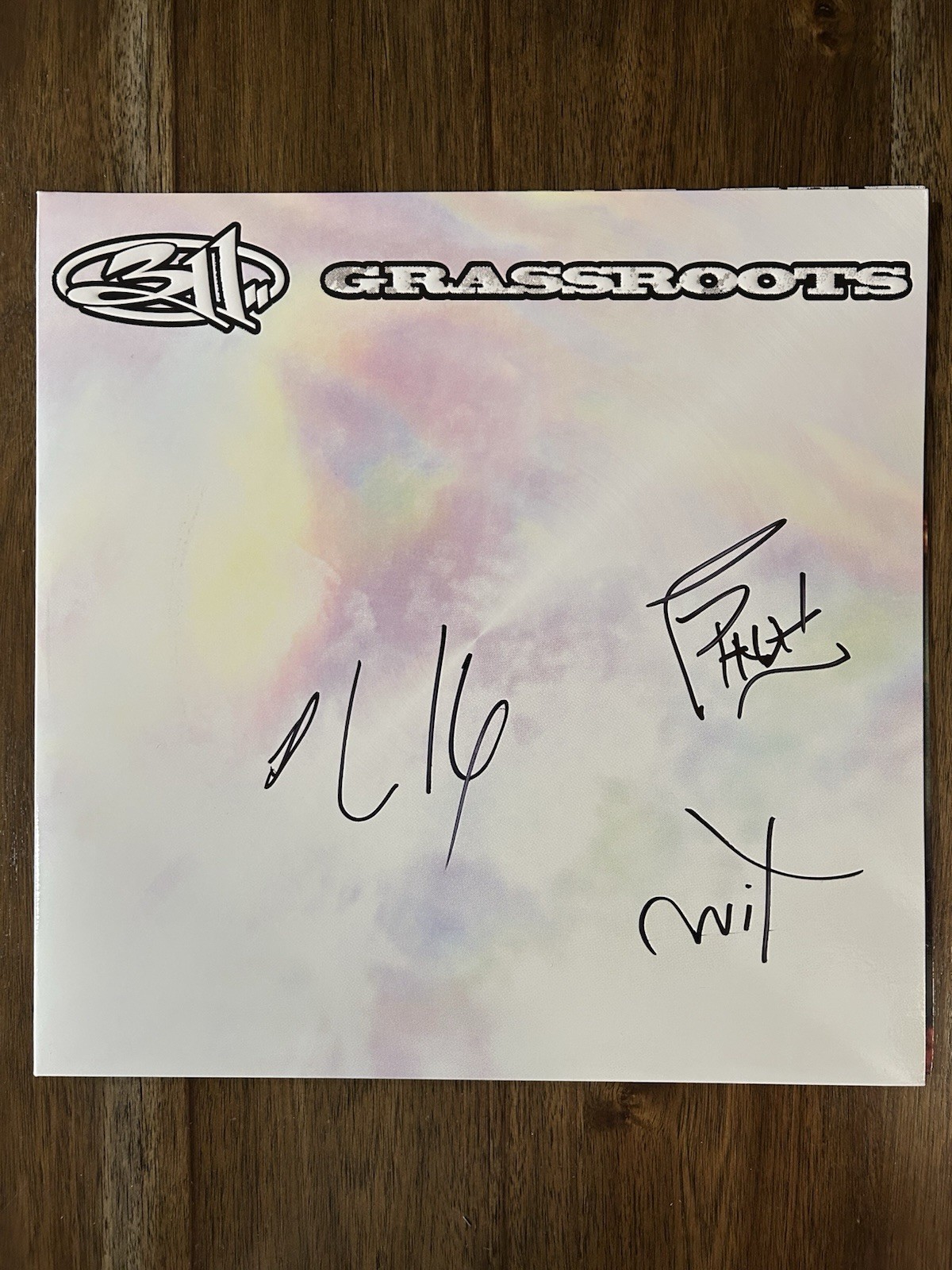 ‘311’ Band Signed Vinyl Album ‘Grassroots’ Nick Hexum +2 Members ...